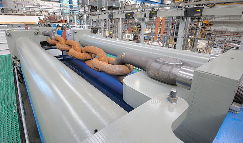 Investigation into high-grade mooring chain fatigue resistance - TWI