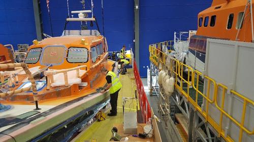 Factory-based Digital Radiographic Inspection: RNLI Lifeboat - TWI