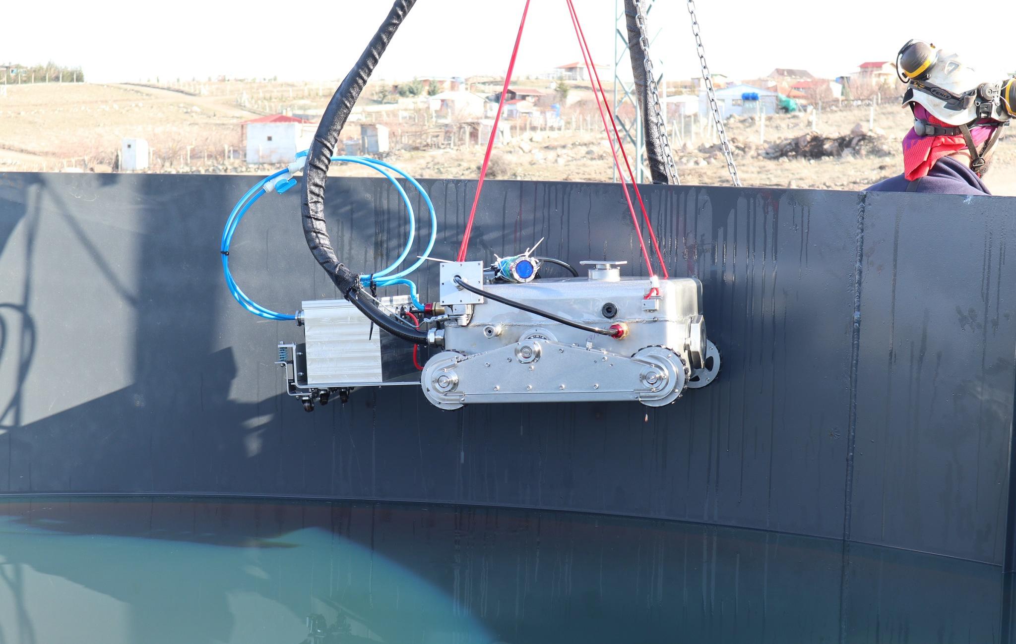 TankRob - Robotic inspection of petrochemical storage tanks - TWI