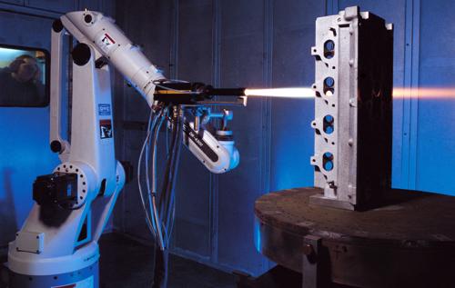 Plasma coating of engine block cylinder bores - TWI