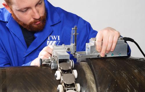 Inspecting plastic pipes in Florence using PolyTest™ system - TWI