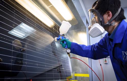 Solplus; a novel transparent coating for PV solar cells - TWI