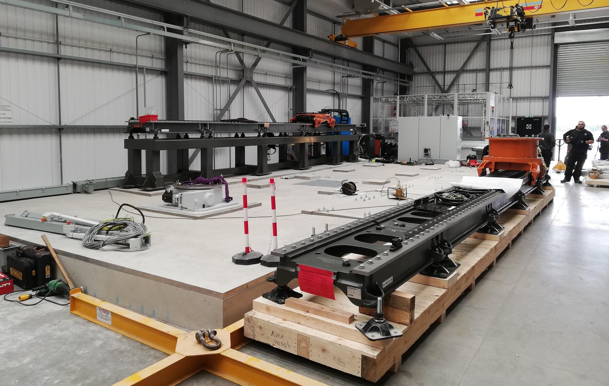 TWI Wales working to install robotic inspection cell - TWI