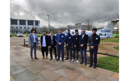 Aramco-Funded Students Visit the NIC - NIC