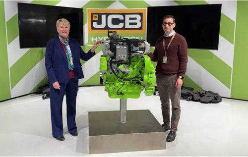 TWI CEO Caroline Gumble Visits JCB - TWI