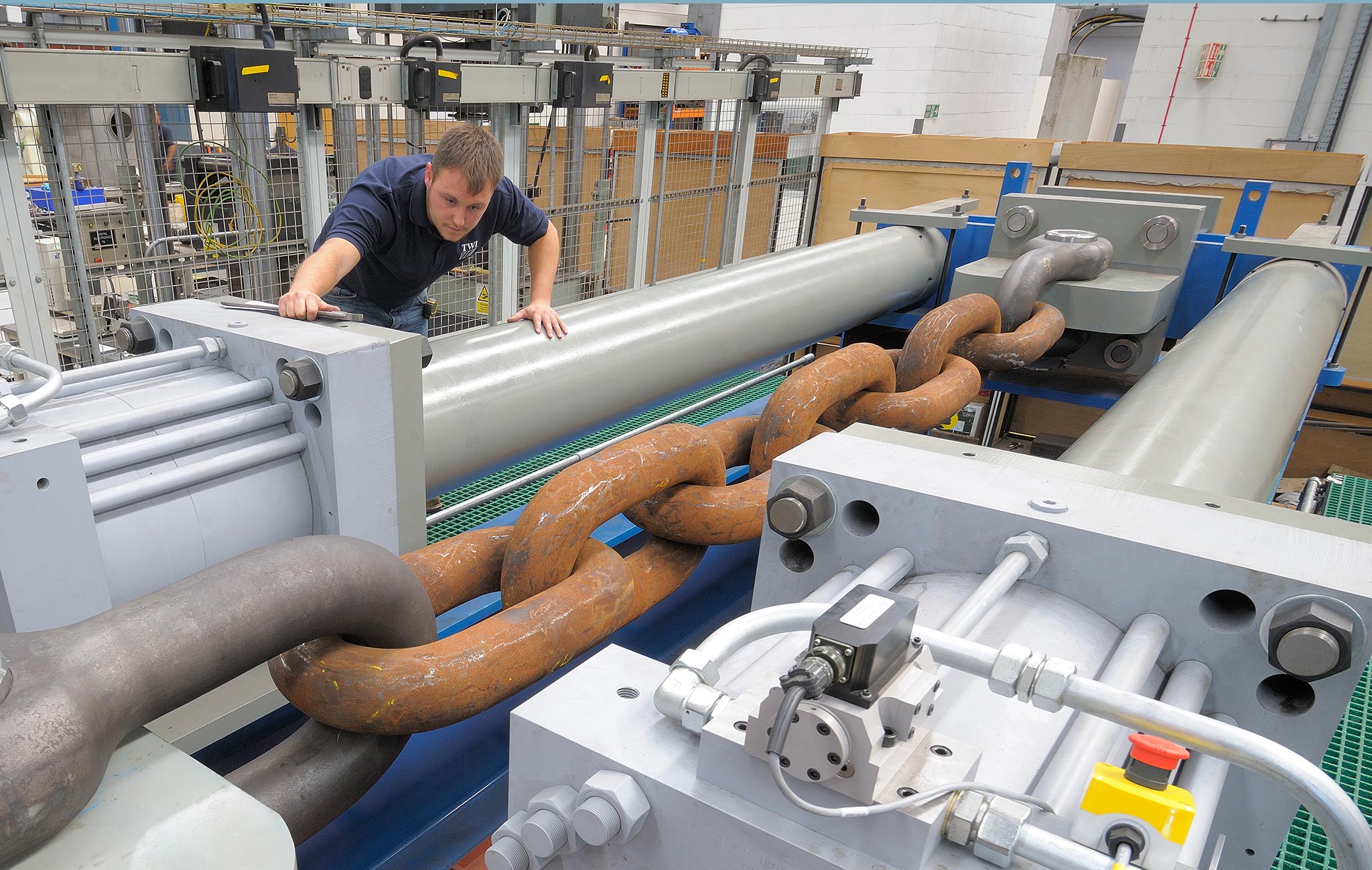 Pioneering tests being conducted on bespoke TWI rig - TWI